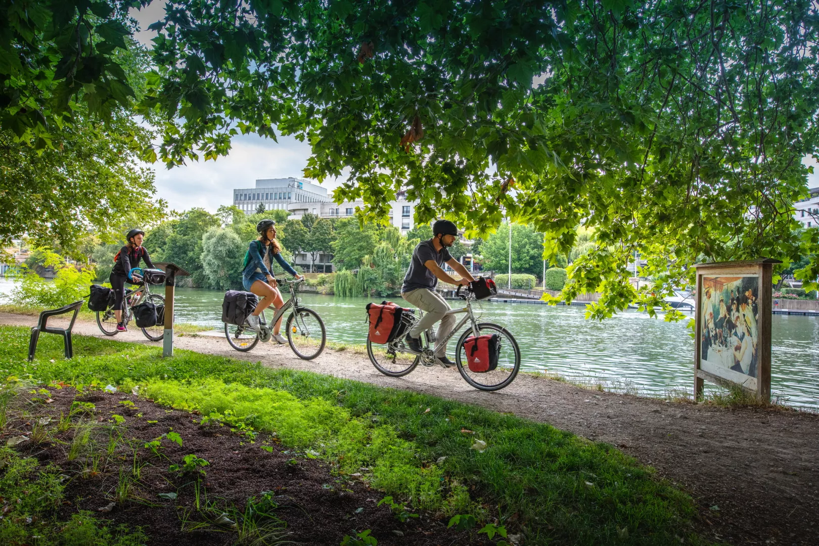 Seine-Radweg: Paris / Chatou